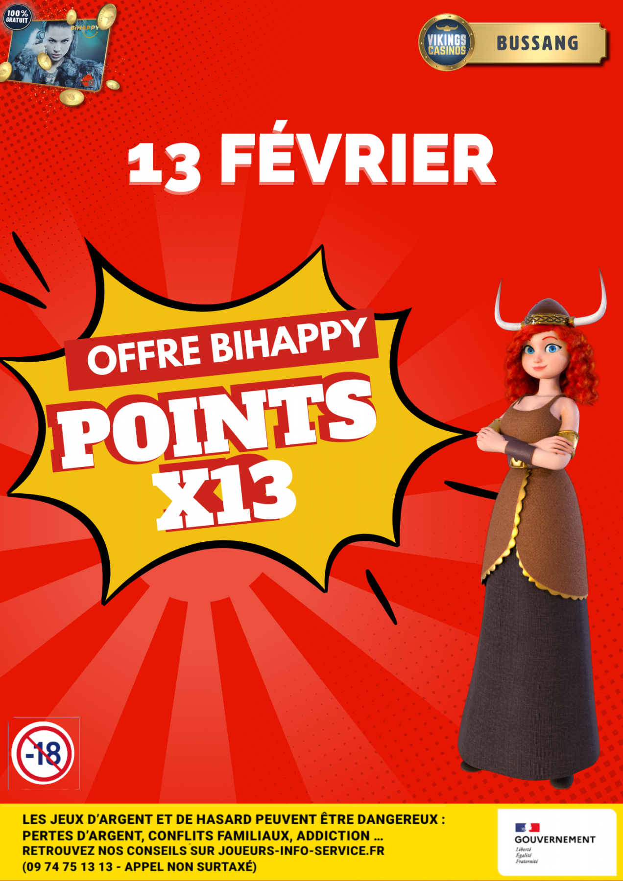 les points x13 | Casino de Bussang
