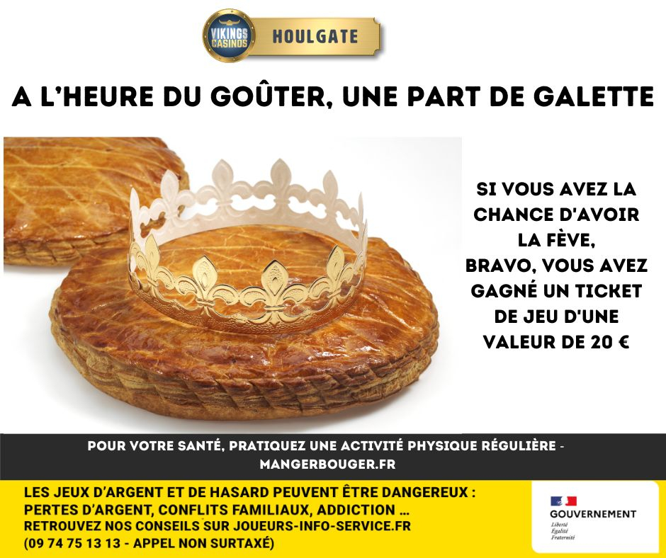 Galette des rois | Casino de Houlgate
